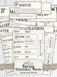 Spring Dictionary Words, Printable Ephemera Words – CalicoCollage