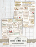 Printable Books of the Bible Labels – CalicoCollage